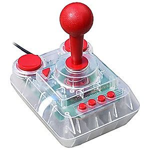 The C64 Micro Switch Joystick - Clear (Electronic Games)