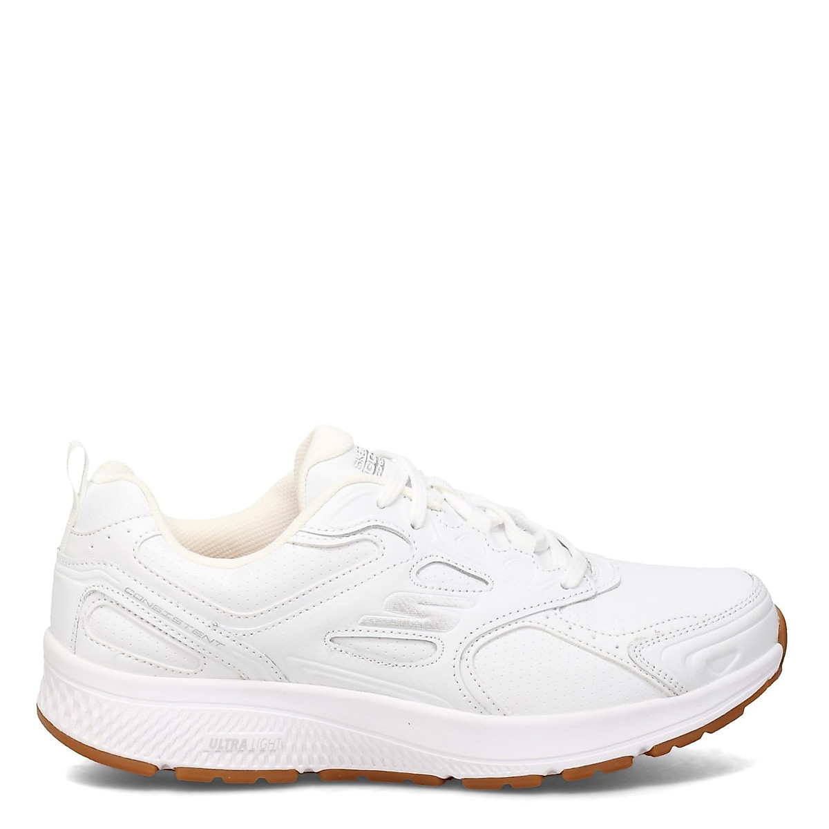 Skechers Women's GO Run CONSISTENT-Broad Spectrum Sneaker, White, 9