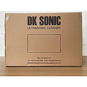 DK SONIC Touch Ultrasonic Cleaner with Heater,Digital Timer and Basket Multiple Cleaning Mode for Lab Tools, Metal Parts, Carburetor, Auto Parts, Engine Parts, etc (30L, 110V)