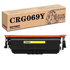 Compatible Toner Cartridge Replacement for Canon CRG069BK CRG069C CRG069M CRG069Y to Use with LBP673CDN LBP673CDW LBP674CX MF752CDW MF756CX Printer Yellow*1