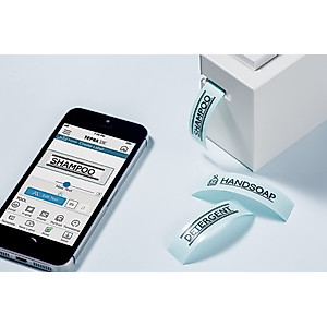 KING JIM TEPRA Lite - Portable Thermal Label Printer from Japan, Easily Operated with a Smartphone