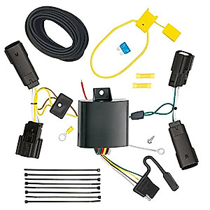 Tekonsha T-One® T-Connector Harness, 4-Way Flat, Compatible with Select Ford Fusion