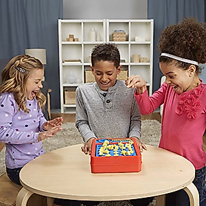 Hasbro Gaming Perfection Game for Preschoolers and Kids Ages 5 and Up, Popping Shapes and Pieces, Preschool Board Games for 1 or More Players
