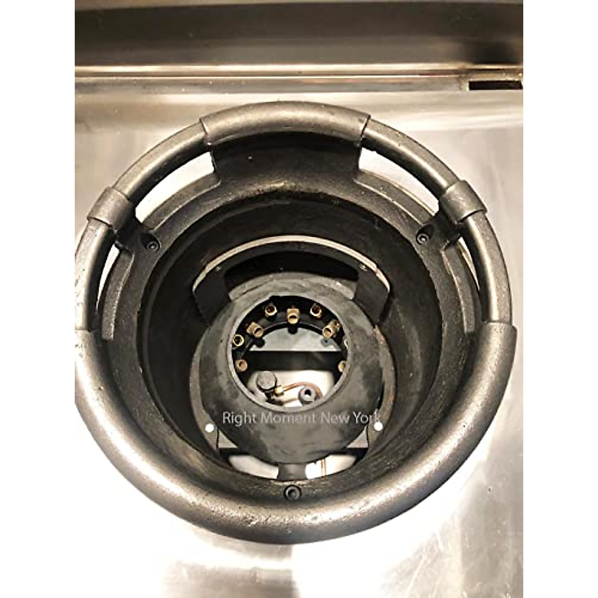 16 Tip Jet Burner with Iron Lid (Propane Gas) for Commercial Wok Range -128,000 BTU