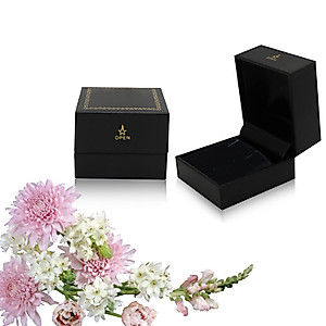 Shineadime 6MM Round Shape Simulated Blue Sapphire and White Cubic Zirconia Floral Halo Prong Set Drop Dangle Earrings with Screw Back in 14K Yellow Gold Plated 925 Sterling Silver Gift for Womens