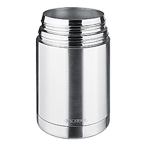Isosteel Vacuum Food Container, Stainless Steel, Silver, 10 x 15 x 20 cm