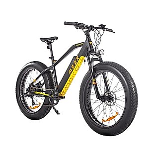 MZZK BIKE BAFAGN 750W Motor Electric Bike for Adults Fat Tire 7-Speed Powerful Mountain E-Bike with 48V Lithium Battery and Multi-Function Display, Black
