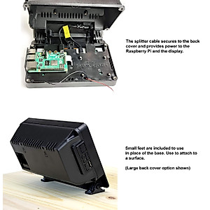 SmartiPi Touch Pro for Raspberry Pi 3,4, and 5 (Large - Without External Micro SD Card Access)