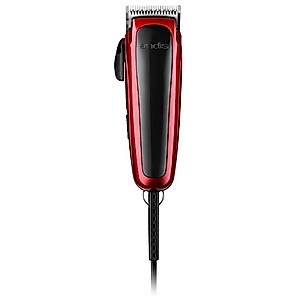 Andis 75360 Adjustable Blade Clipper Easy Cut 20-Piece Haircutting Kit, Red/Black