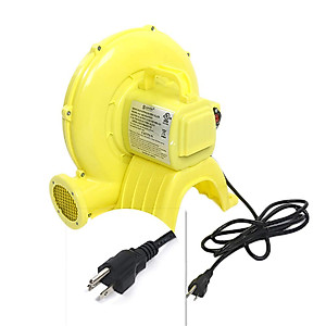Hommoo Air Blower Pump Fan Commercial Inflatable Bounce House Blower for Bouncy Castle,Water Slides,Jumpers (680 Watt 0.92 HP)