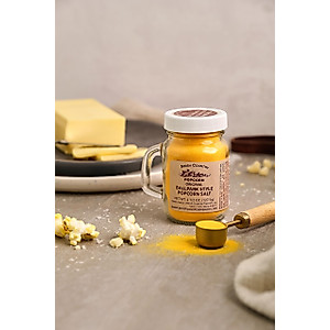 Amish Country Popcorn | Ballpark ButterSalt Popcorn Salt - 4.5 oz Jar | Old Fashioned, Non-GMO and Gluten Free (4.5 oz Jar)