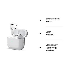 Bluetooth 5.3 Air Pro Wireless Earbuds, Bluetooth Headphones with Microphone,IPX7 Waterproof Touch in-Ear Sports Earbuds, 30H Playtime, Noise Cancelling Stereo Earphones for Sports and Work（2022）