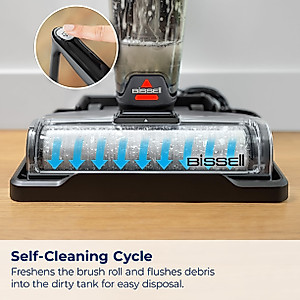BISSELL® CrossWave® OmniForce™ Cordless Multi-Surface Hard Floor Cleaner Wet Dry Vacuum with Dedicated Dry Vacuum Mode, 3882