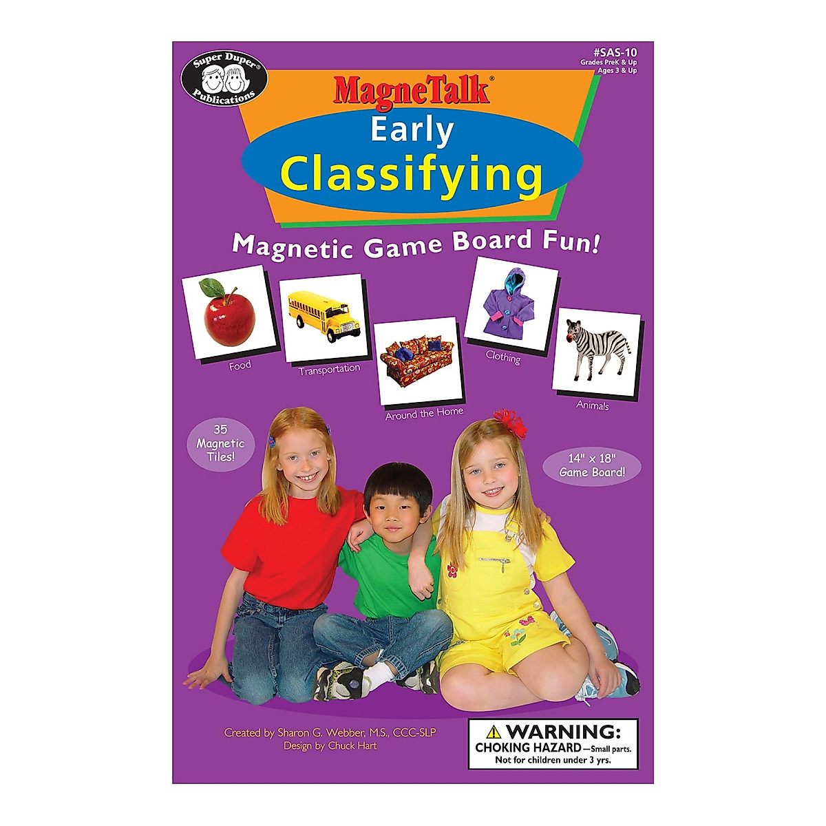 Super Duper Publications | Magnetic Early Classifying Board Game | Educational Learning Resource for Children