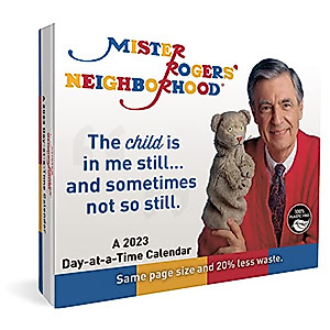 2023 Mister Rogers Day-at-a-Time Box Calendar