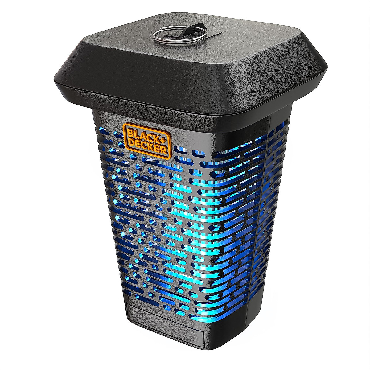 BLACK+DECKER Bug Zapper, Electric UV Insect Catcher & Killer for Flies, Mosquitoes, Gnats & Other Small to Large Flying Pests, 1 Acre Outdoor Coverage for Home, Deck, Garden, Patio, Camping & More