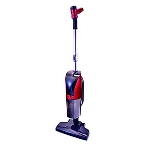Ewbank EPV1100 4-in-1 Floor Cleaner, Scrubber, Polisher and Vacuum, Red Finish, 23-Foot Power Cord