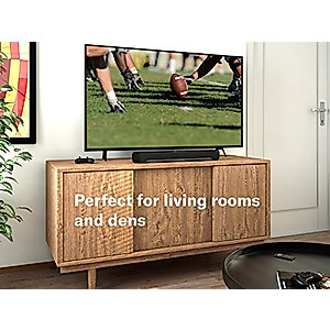 Yamaha Audio SR-C20A Compact Sound Bar with Built-in Subwoofer and Bluetooth, Black