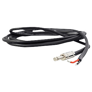 Rockville RTSBW10 10 Foot 1/4" TS to Bare Wire Speaker Cable,16 AWG,100% Copper