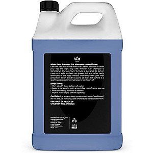 TriNova Car Wash Gallon - Car Shampoo and Conditioner - pH Neutral - High Foaming Car Soap - Leaves a Glossy Shine - Perfect for Foam Cannon - 1 gallon, 128oz