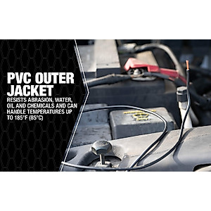 Southwire 55667323 Primary Wire, 18-Gauge Bulk Spool, 100-Feet, Black