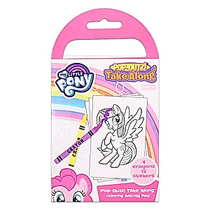My Little Pony Coloring Book Super Set - Bundle with 4 My Little Pony Books Filled with Games, Puzzles, Stickers and Coloring Activities | MLP Party Supplies