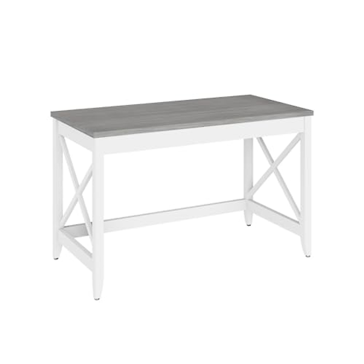 Alera ALEWSF4824GY 47.24 in. x 23.62 in. x 29.53 in. Farmhouse Writing Desk - Gray