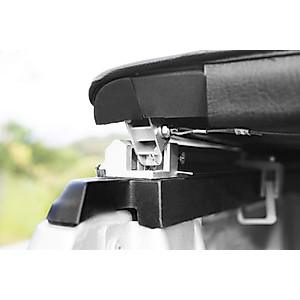 Xcover Soft Locking Roll Up Truck Bed Tonneau Cover, Compatible with 2004-2014 Ford F150, 2006-2014 Lincoln Mark LT Pickup 5.5 Ft Bed