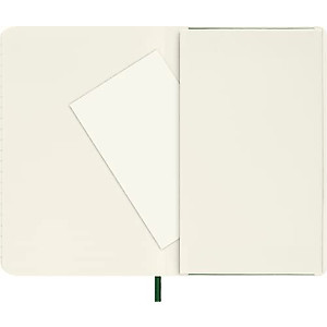 Moleskine Classic Notebook, Soft Cover, Pocket (3.5" x 5.5") Ruled/Lined, Myrtle Green, 192 Pages