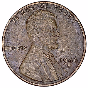 1946 S Lincoln Wheat Penny Good