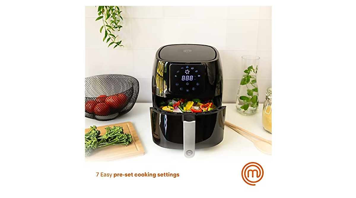 MasterChef 4.75-Quart Air Fryer - Healthy Crispy Cooking Made Easy