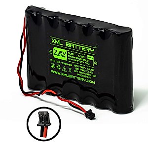 XML Battery (1 Pack 6PH-H-4/3A3600-S-D22 7.2v 3600mAh Ni-MH DSC IMPASSA 9057 SCW-9057 SCW-9055 Battery Wireless Security System