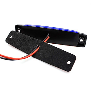 10 Pack Marine Boat LED Navigation Cabin Deck Courtesy Light Stern Transom Lights 12V for Boating Kayak Yacht, Dinghy, Sailboat, Pontoons, Freighters, Hovercrafts, Hunting & Fishing (Blue)