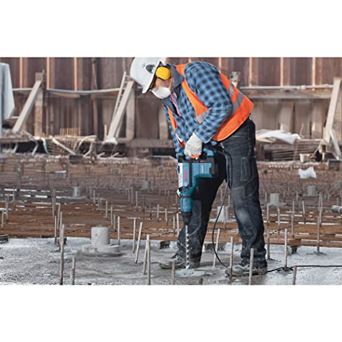BOSCH HC5070 1-1/4 In. x 13 In. SDS-max Speed-X Carbide Rotary Hammer Bit for Concrete Drilling