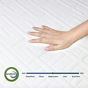 HOXURY Queen Mattress, 10 Inch Green Tea Memory Foam Mattress in a Box, Medium Firm Queen Size Mattress for Cool Sleep & Pressure Relief, CertiPUR-US Certified