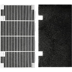 Seven Sparta RV A/C Ducted Air Grille Compatible with Dometic 3104928.019 with 2 Filters, Duo-Therm Pad Replacement Air Conditioner Vent cover, RV Interior Parts & Accessories 14.1" x 7.7" Polar White