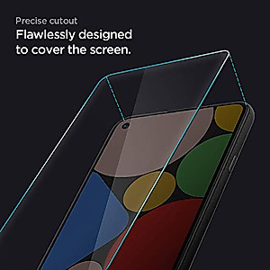 Spigen Tempered Glass Screen Protector [GlasTR AlignMaster] designed for Pixel 5 (2020) - 2 Pack