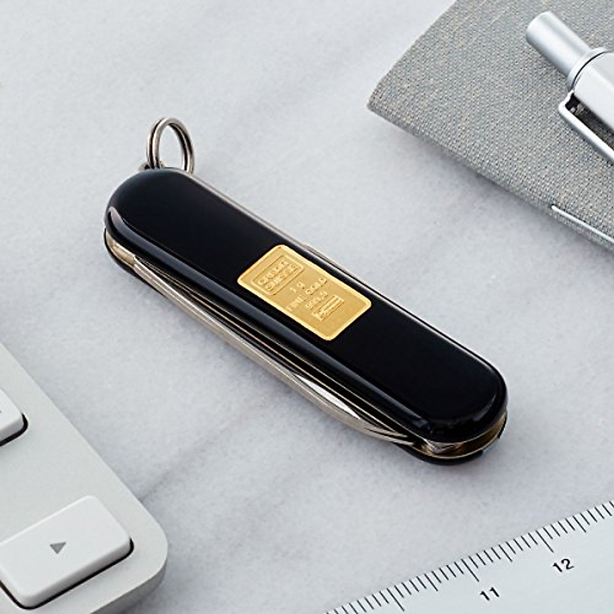 Victorinox Swiss Army Classic SD Pocket Knife, Gold Ingot, 58mm