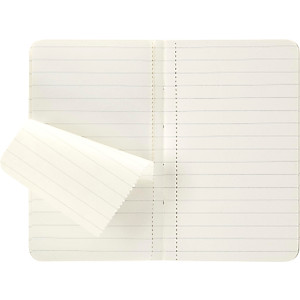 Moleskine Volant Journal, Soft Cover, XS (2.5" x 4") Ruled/Lined, Forget-Me-Not Blue/Amber Yellow, 56 Pages (Set of 2)