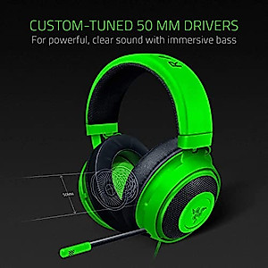 Razer Kraken Gaming Headset: Lightweight Aluminum Frame (Renewed)