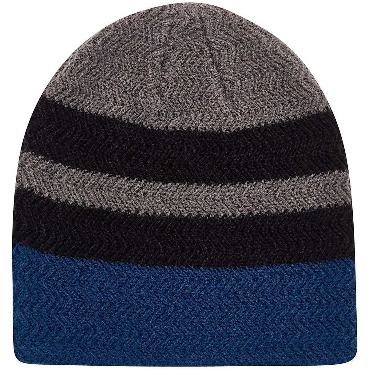 Hurley Men's Winter Hat - Loose Knit Marled Beanie, Navy
