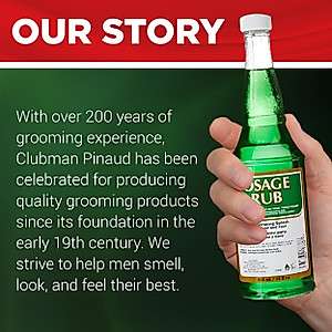 Clubman Jeris Osage Rub Professional Size, 14 fl oz