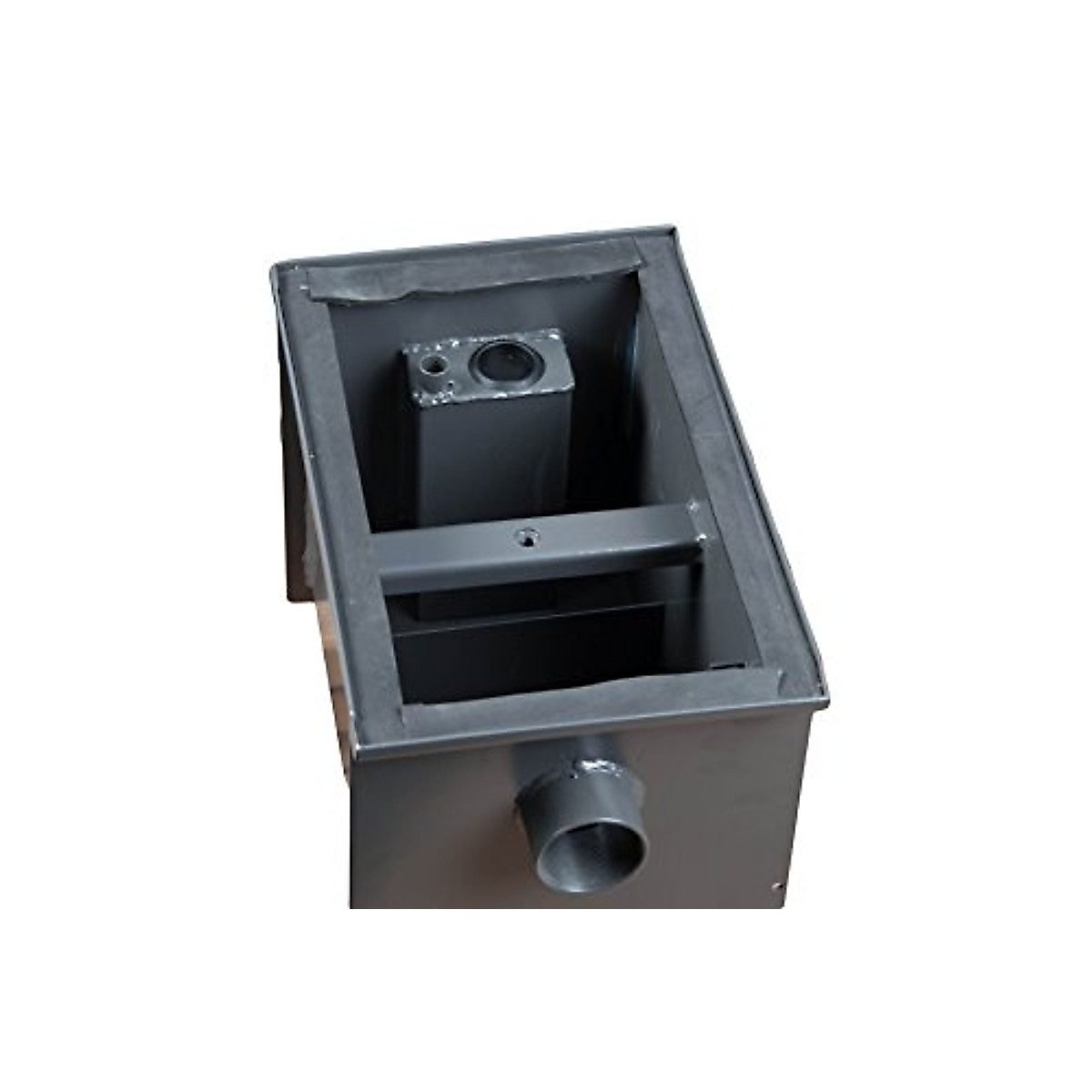 Wentworth 8 Pound Commercial Grease Trap Interceptor for Restaurant Under Sink Kitchen, 4 GPM, WP-GT-4