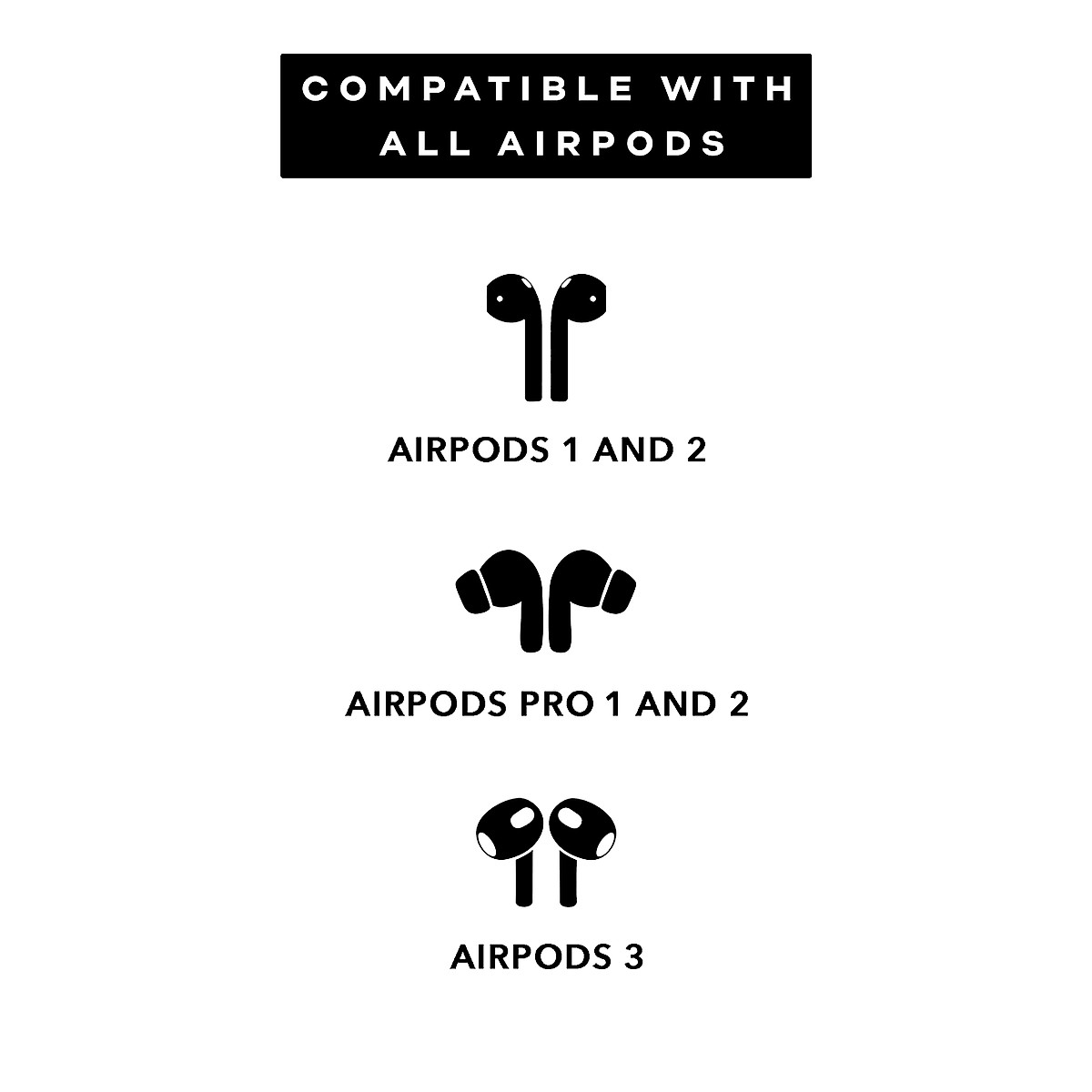 Tapper 18K Gold Plated Rope Chain for AirPods & AirPods Pro