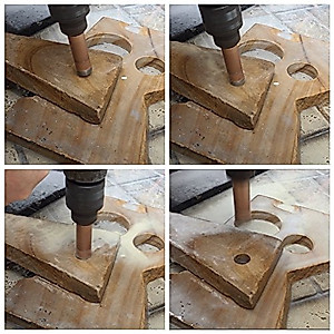 JINGLING 20mm 3/4" inch Diamond Hole Saw Core Drill Bit for Stone Granite Marble