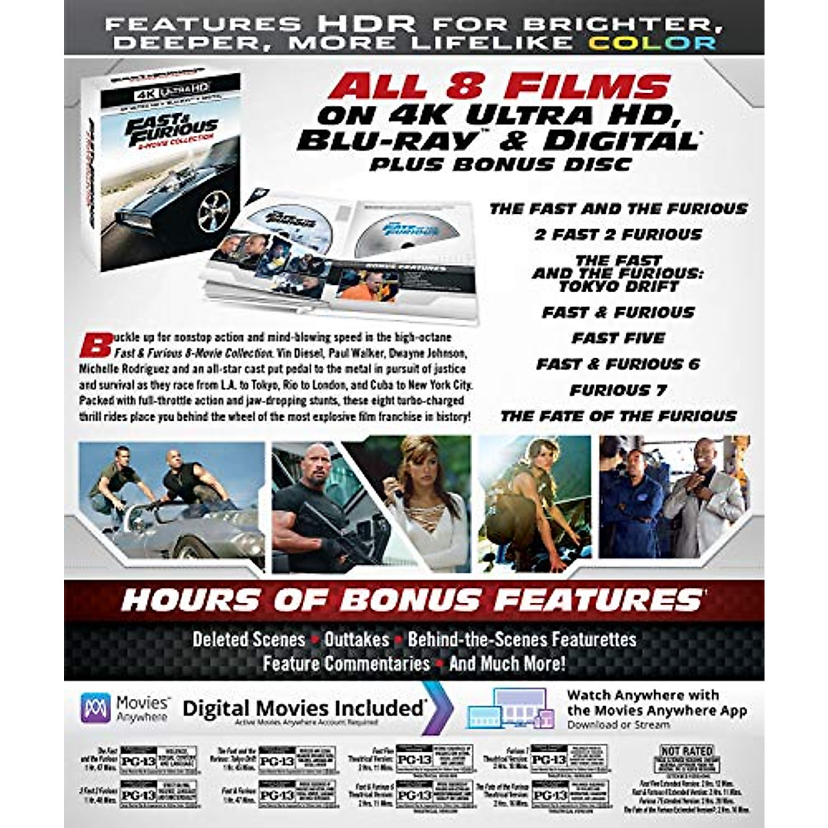 Fast & Furious 8-Movie Collection