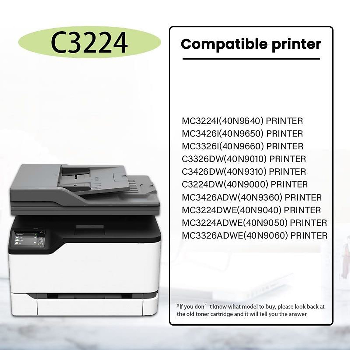 LVE C3210C0 High Yield Toner Cartridge Replacement for Lexmark C3210C0 MC3224i MC3426i MC3224dwe MC3224adwe MC3326adwe MC3326i C3326dw C3426dw C3224dw MC3426adw Printer, 1 Pack Cyan.