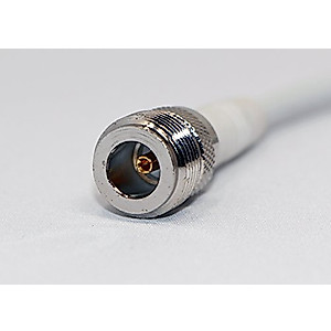 Yagi WiFi Antenna 2.4GHz (15dBi) Outdoor Directional Signal (H:30° V:25°) Long Distance Range (High-Gain Weatherproof) Wireless Network (Pole Mount) N-Female Pigtail Connector Tupavco TP512