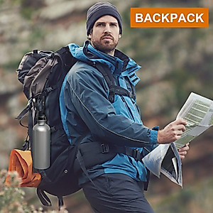 Locking Carabiner Clips Heavy Duty - Favofit 12KN (2697 lbs) Strong Caribiniers for Hammock - Ultralight D-Ring Carbineers for Outdoor Camping Hiking Backpacking Keychain Dog Leash (Twistlock)