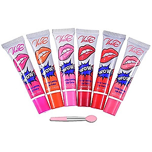 6 Colors Lip Stain Gloss Tattoo Magic Color Peel Off Mask Tint Long Lasting Waterproof Lip Gloss VeniCare